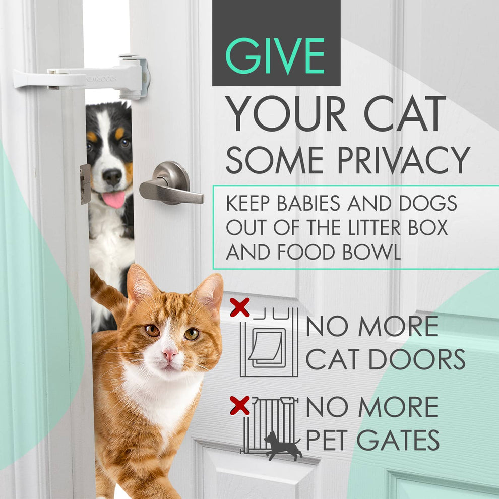 DOORWING® Portable Door Lock for Pet & Child Proofing Doors